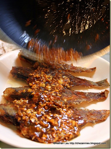 Fried Sanddabs with Garlic and Oyster Sauce - House of Annie